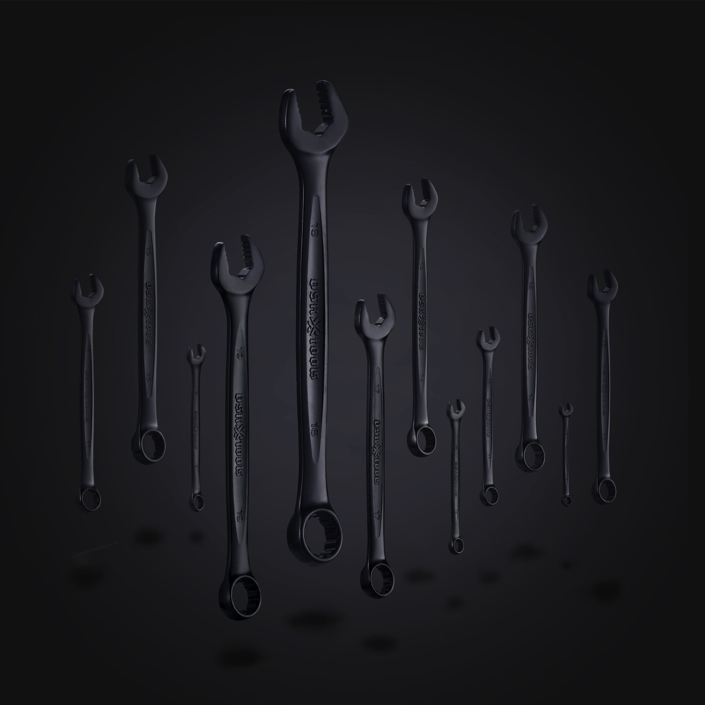 Standard Length Combination Anti-Slip Wrench Set 12 Pieces Set – OSK ...